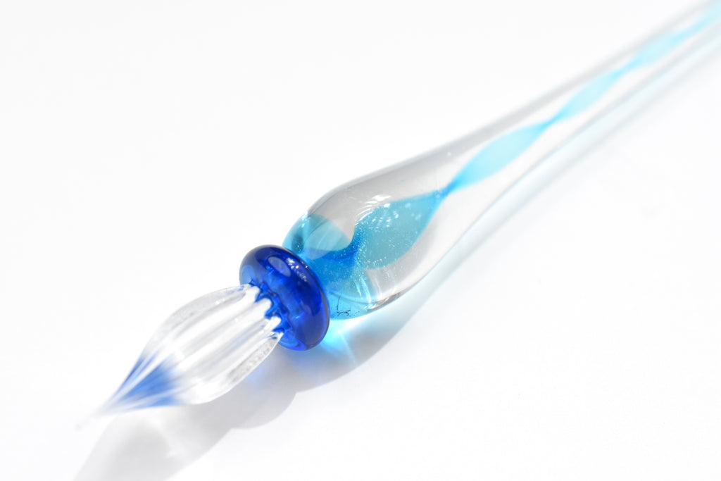 Teranishi Guitar Glass Pen - Ribbon Design – Yoseka Stationery