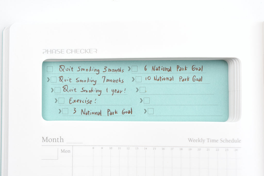 Blueprint Goal Achievement Planner – Yoseka Stationery