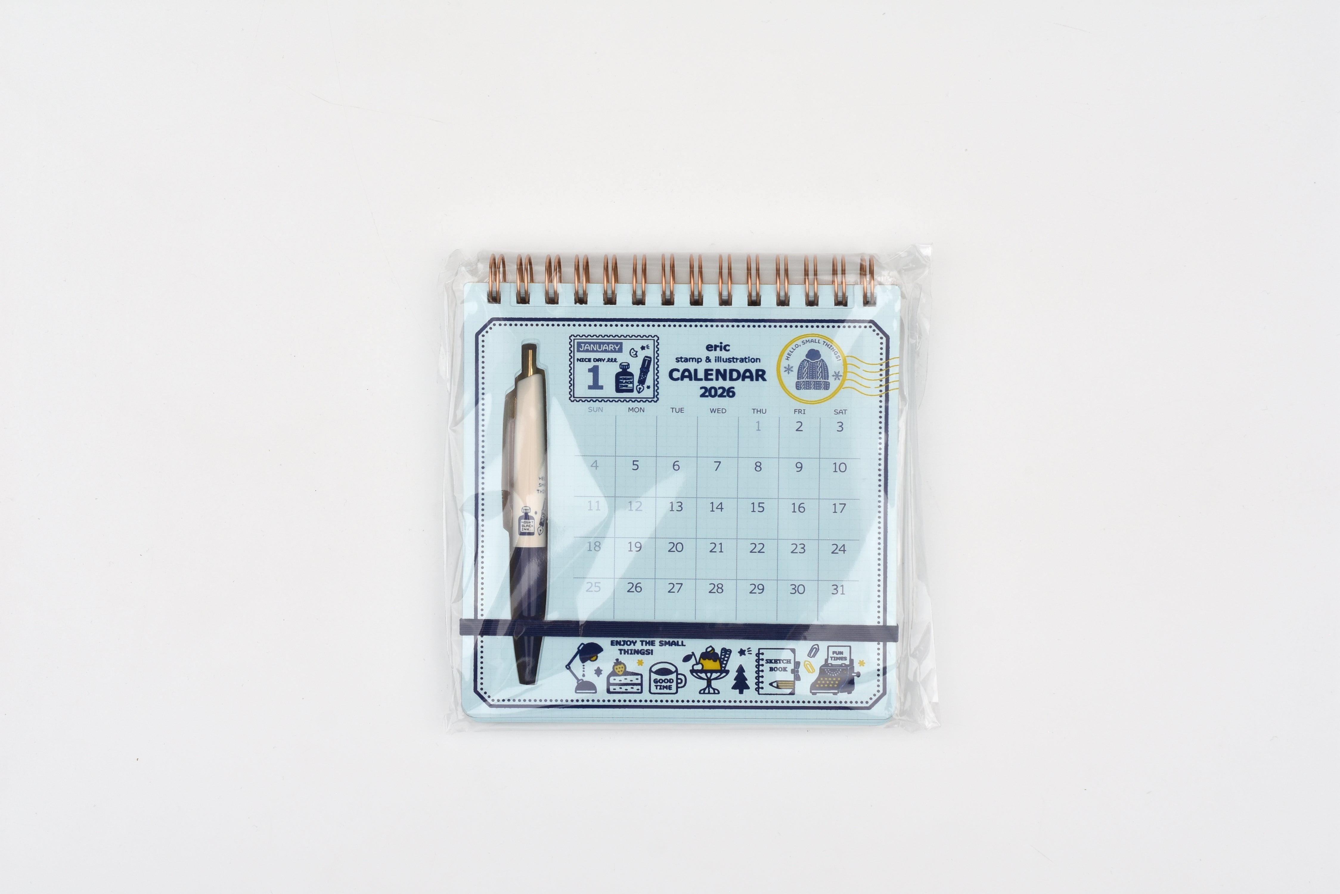 Shinnippon x eric 2026 - Scribble Calendar – Yoseka Stationery