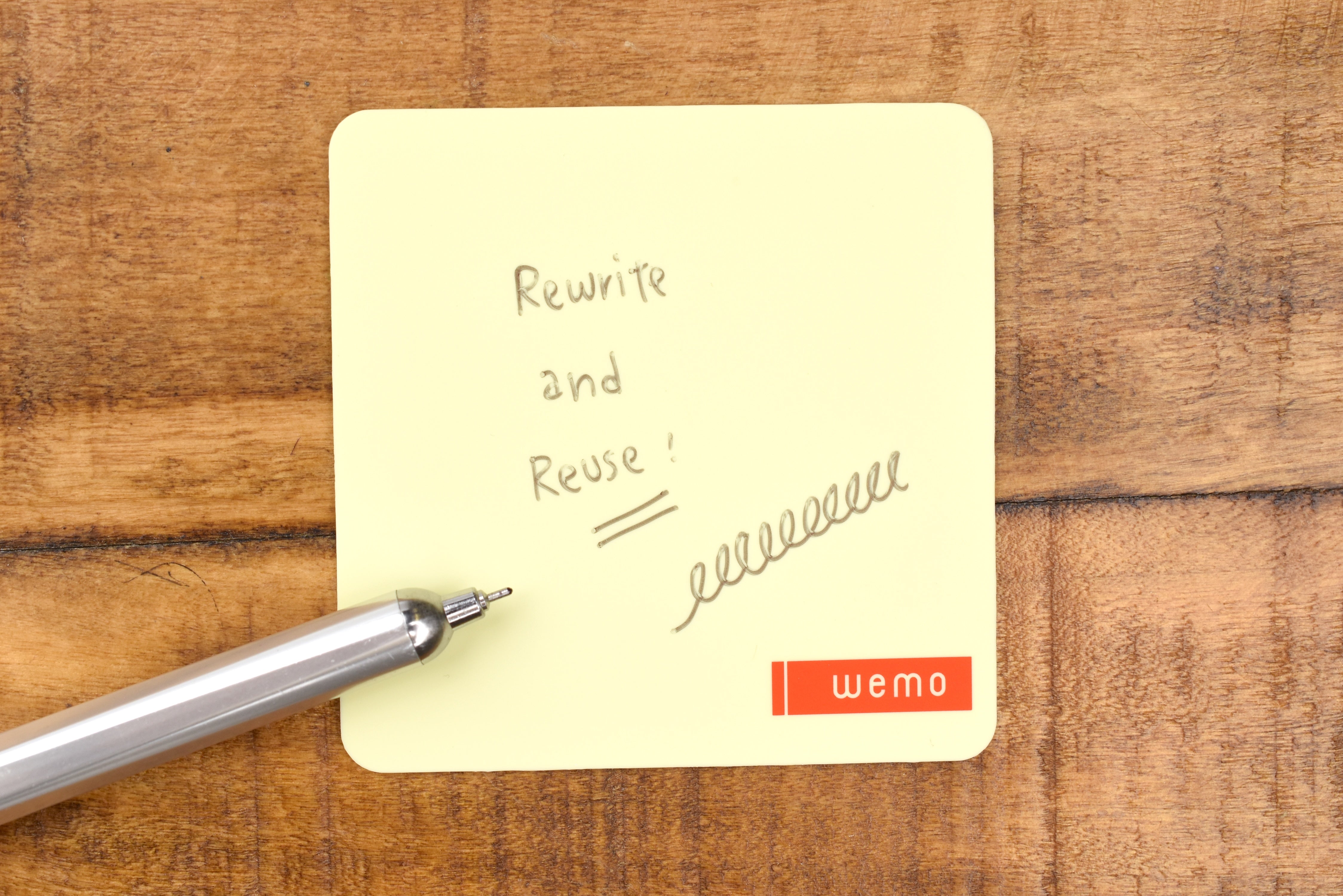 Wemo Rewritable Sticky Note - Pad Type Ver. 2 – Yoseka Stationery