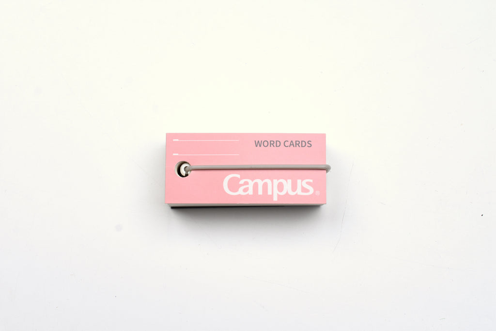 Kokuyo Campus Word Cards with Band – Yoseka Stationery