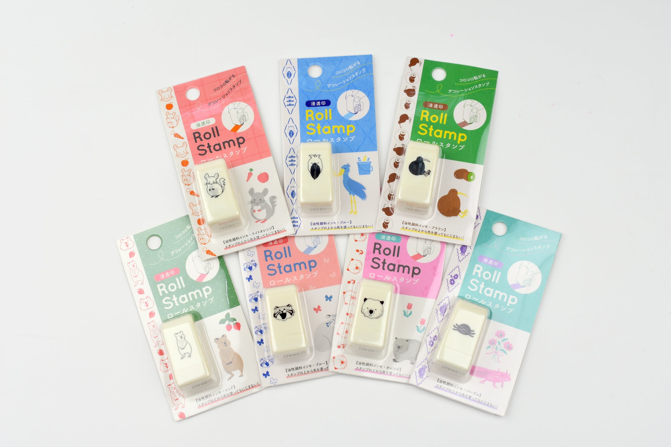 Greenflash Roll Stamp - Animal Department – Yoseka Stationery