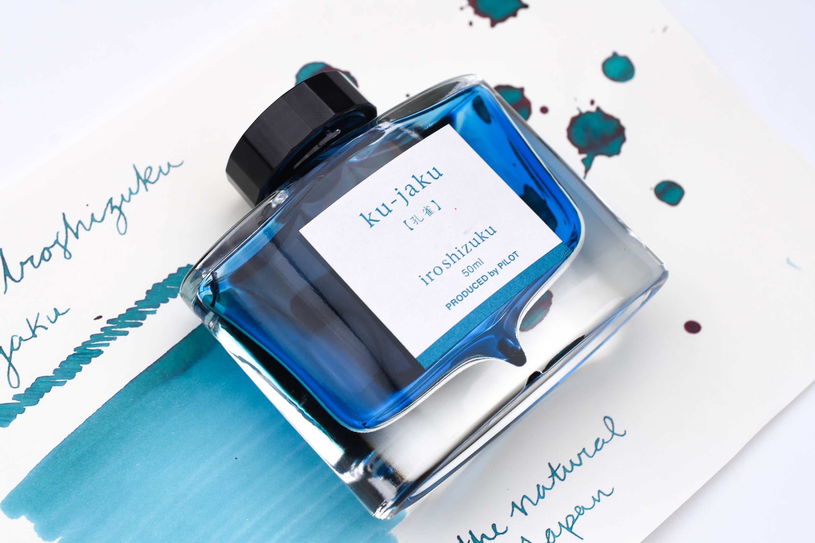 Pilot Iroshizuku Ink - Ku-jaku - 50 mL Bottle Ink – Yoseka Stationery