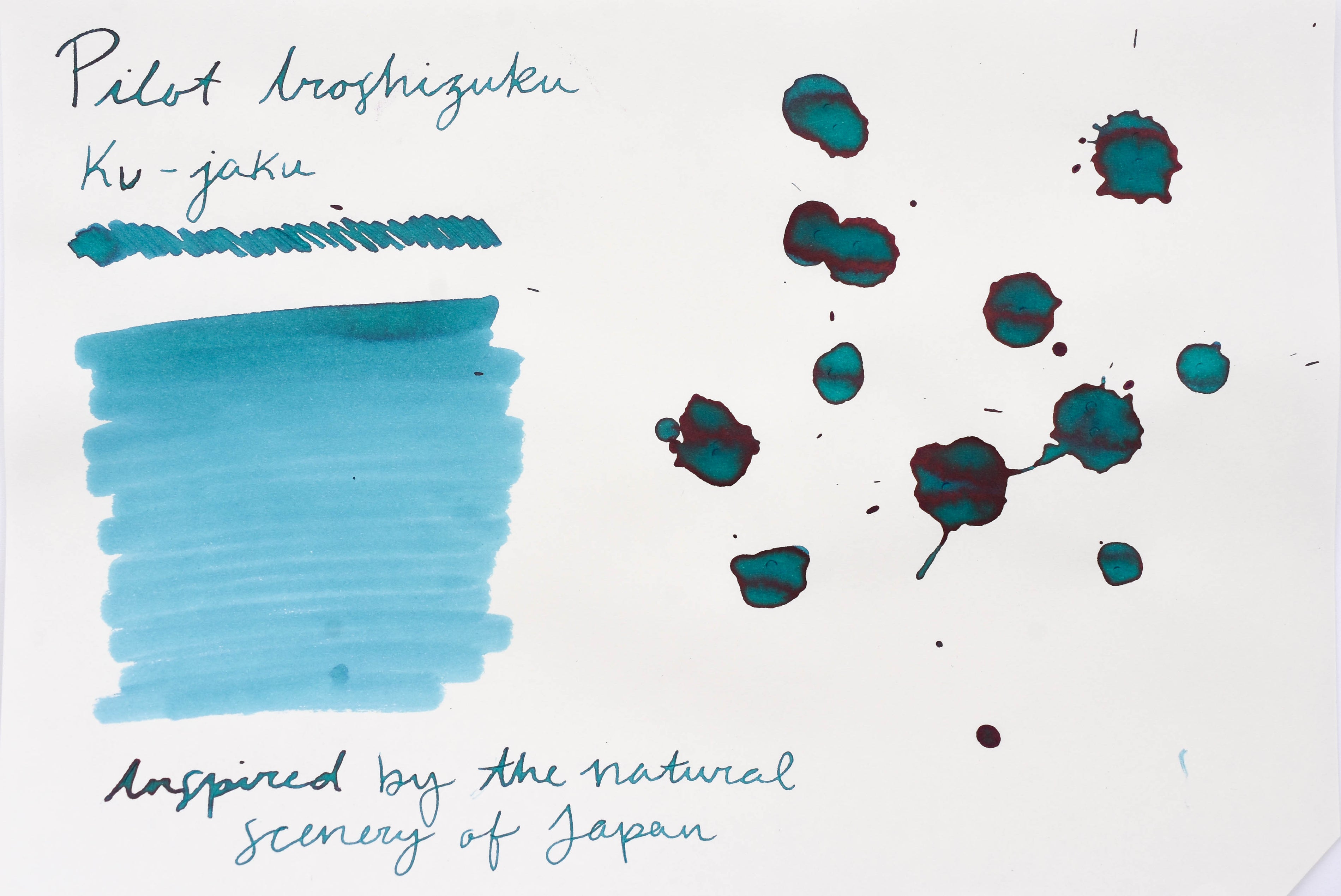 Pilot Iroshizuku Ink - Ku-jaku - 50 mL Bottle Ink – Yoseka Stationery