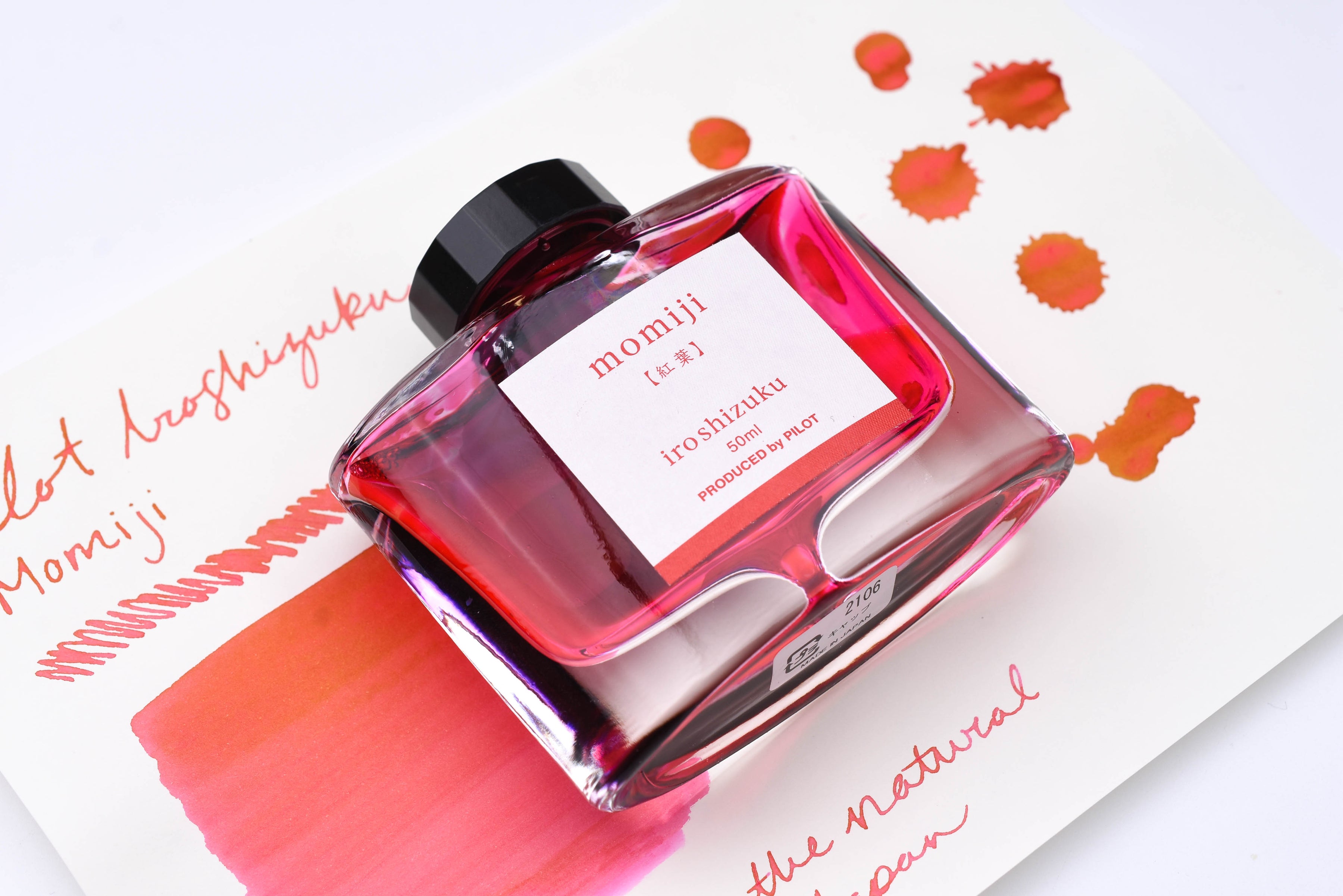 Pilot Iroshizuku Ink - Momiji - 50 mL Bottle Ink – Yoseka Stationery
