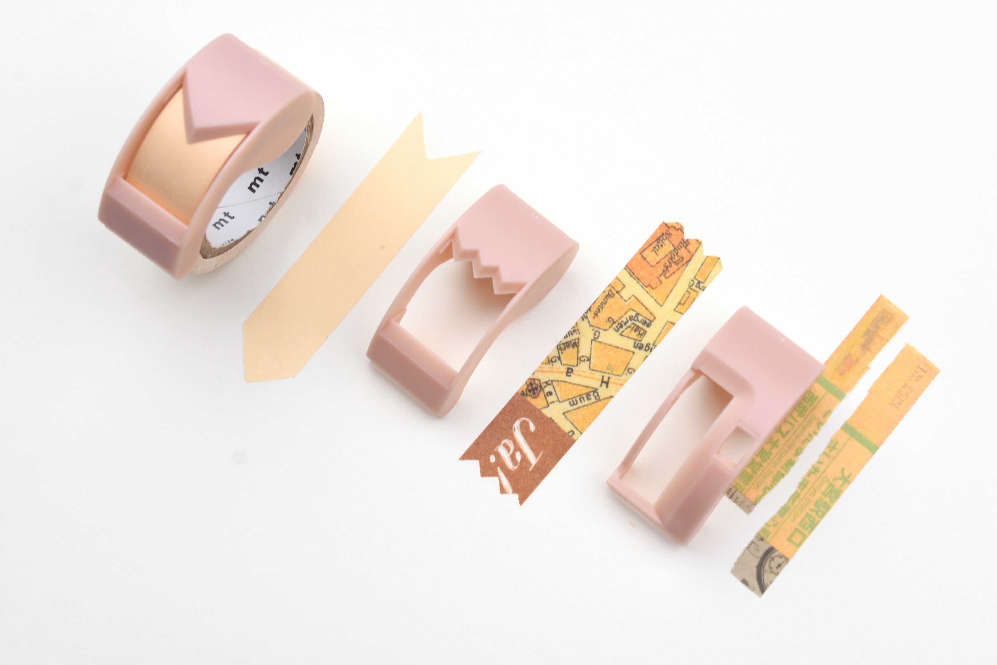 Kutsuwa Ribbon 2-way Washi Tape Cutter - 3 Ribbon – Yoseka Stationery