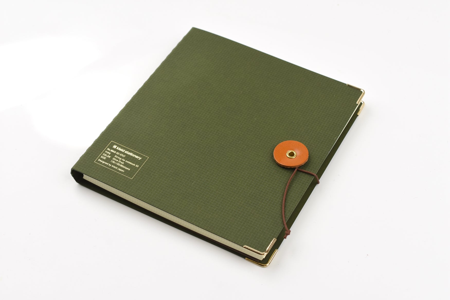 Kleid String-Tie Notebook 03 - 2mm Grid – Yoseka Stationery