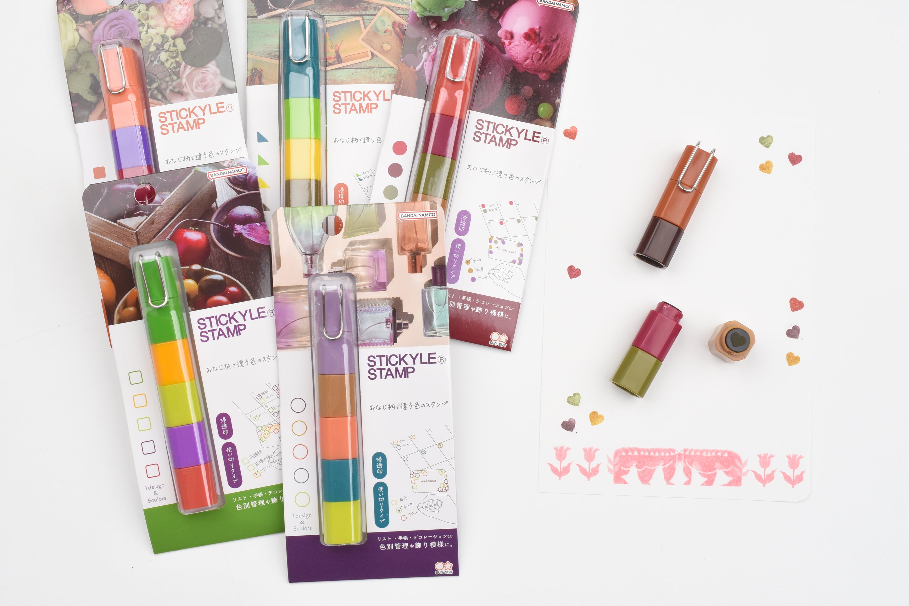 Sun-Star Stickyle Stacking Stamp Set – Yoseka Stationery
