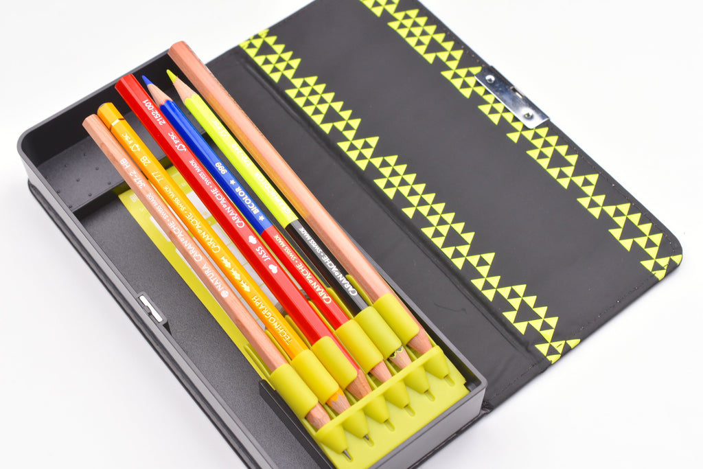 Raymay Magnetic Pencil Case - Black – Yoseka Stationery