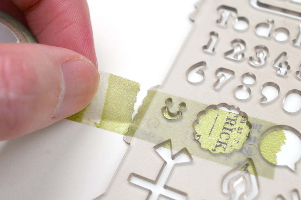 Kutsuwa Mastemplate - Washi Tape Cutter & Stencil – Yoseka Stationery