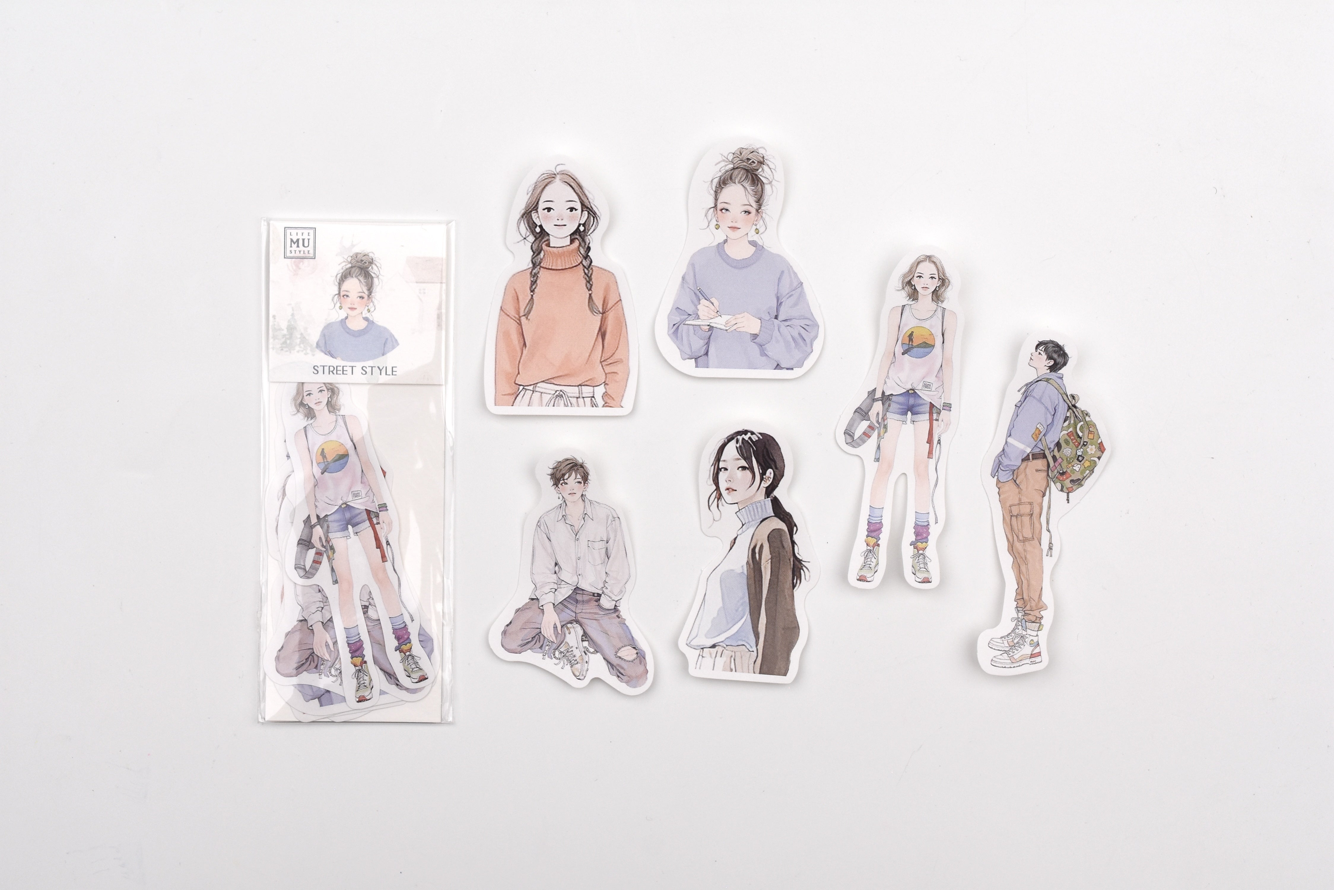 MU Girl Stickers - Set #6 – Yoseka Stationery