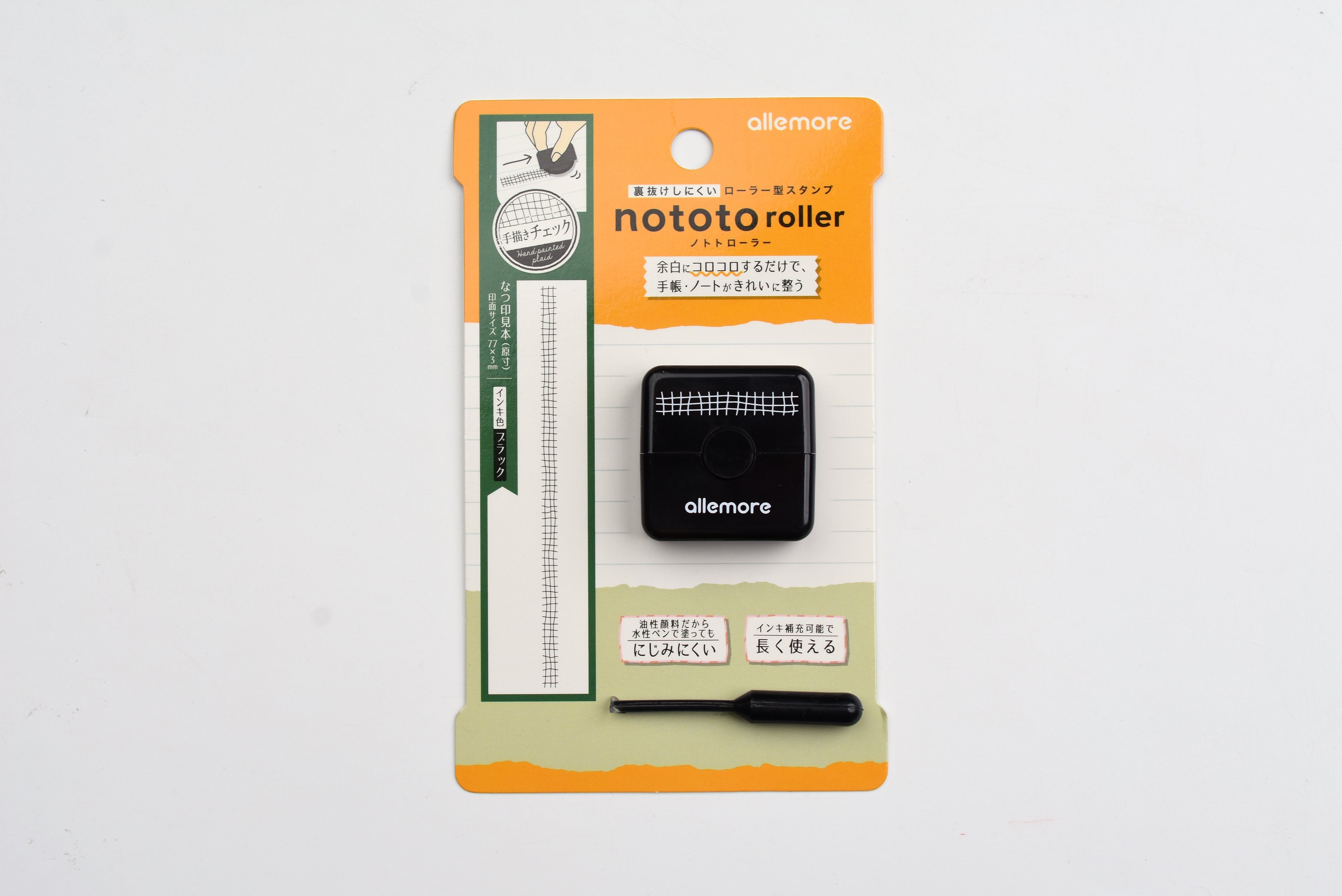 Shachihata Allemore Nototo Roller Stamp – Yoseka Stationery