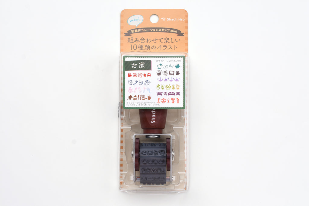 Shachihata Rotating Decoration Stamp - Mini – Yoseka Stationery