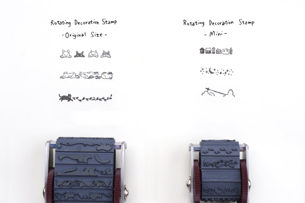 Shachihata Rotating Decoration Stamp - Mini – Yoseka Stationery