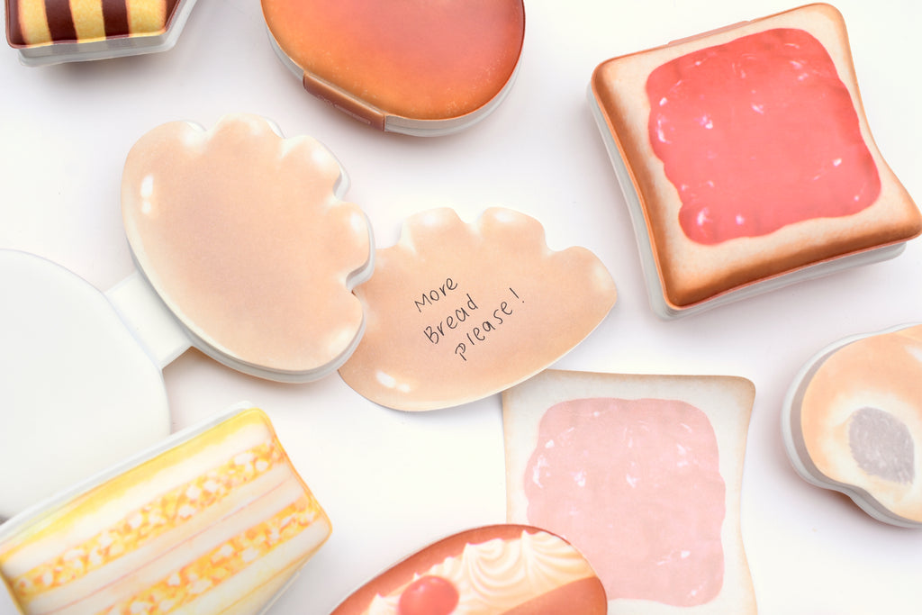 Sun-Star Chewy Bread Sticky Notes – Yoseka Stationery