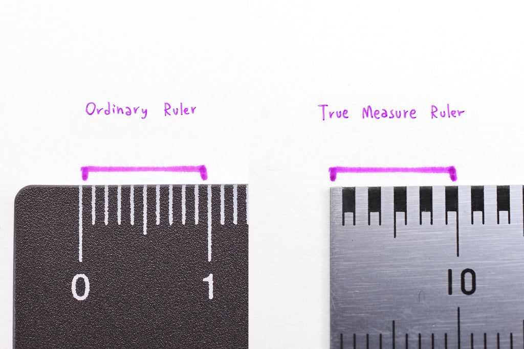 Kokuyo True Measure Ruler - 15cm – Yoseka Stationery
