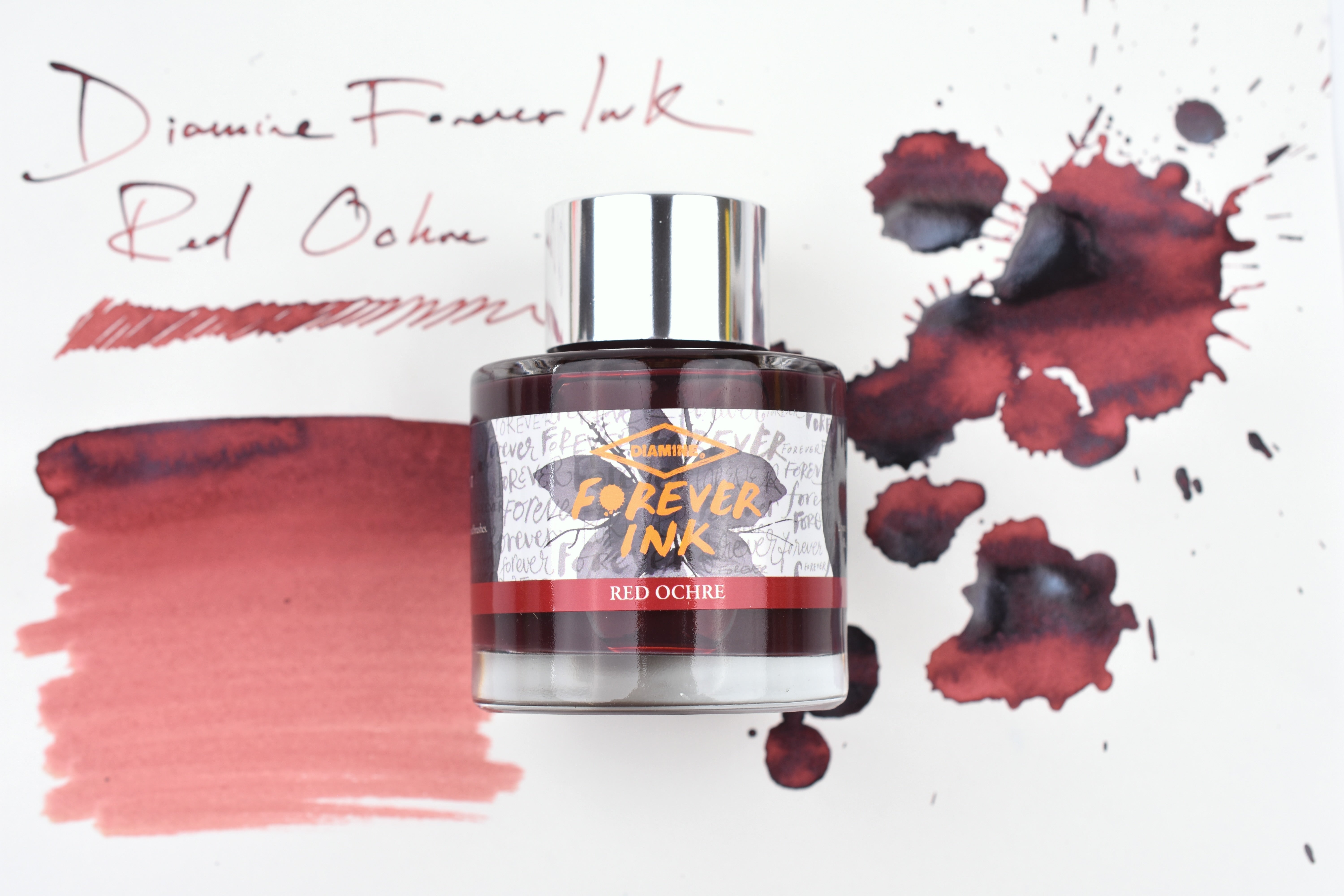 Diamine Forever Inks - Red Ochre - 50mL – Yoseka Stationery