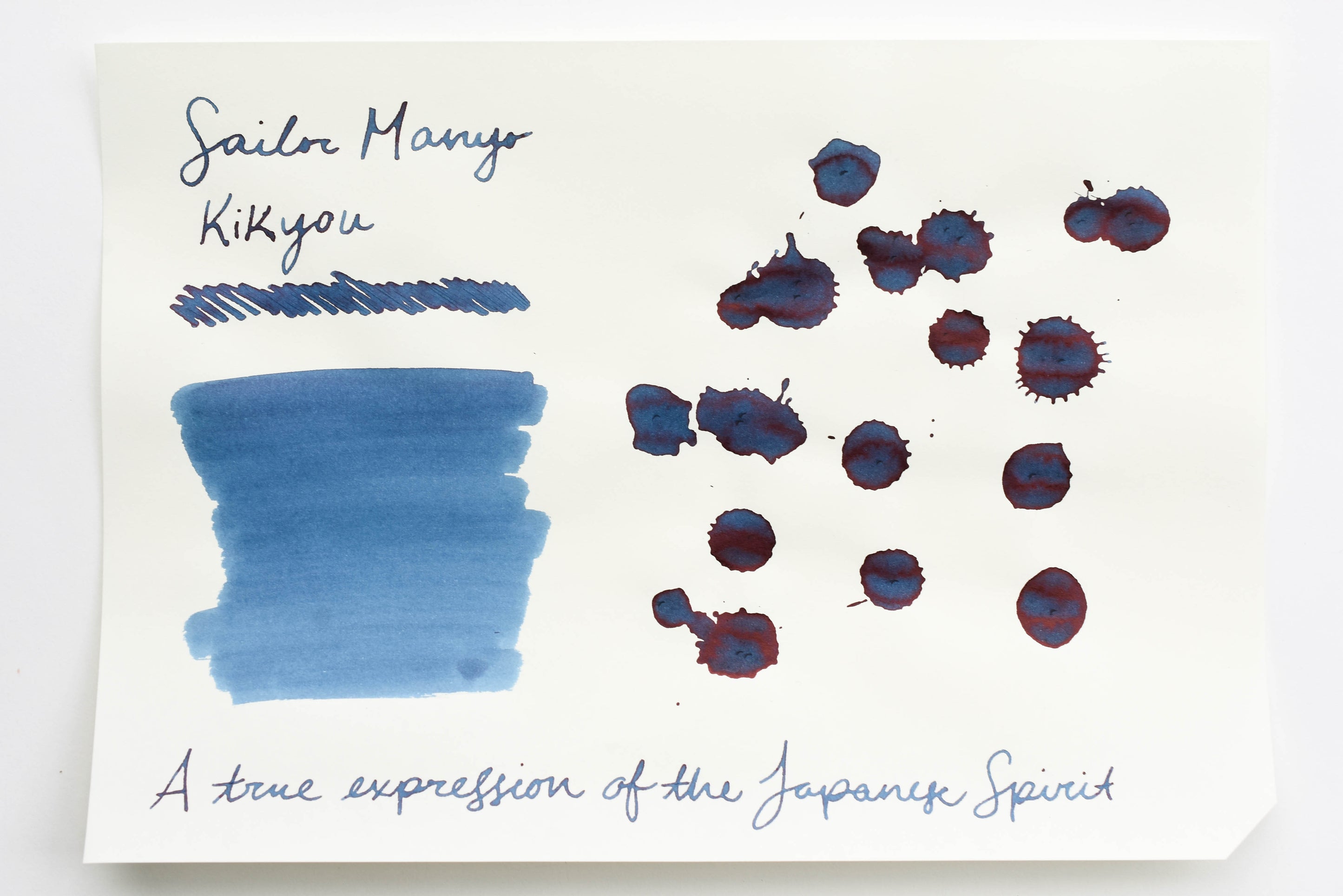 Sailor Manyo Kikyou Ink – Yoseka Stationery