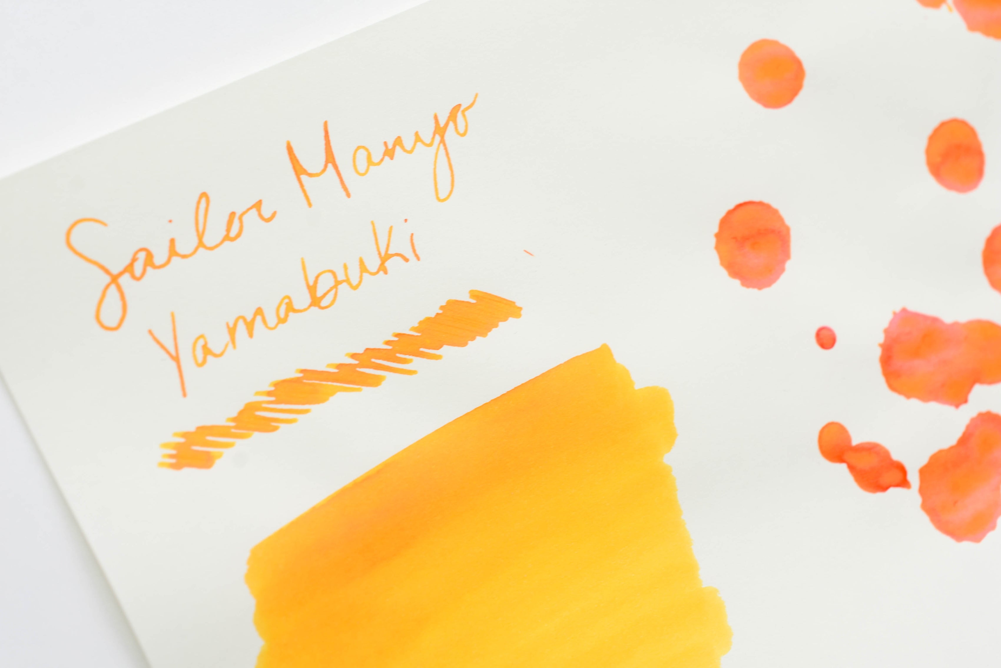 Sailor Manyo Yamabuki Ink – Yoseka Stationery