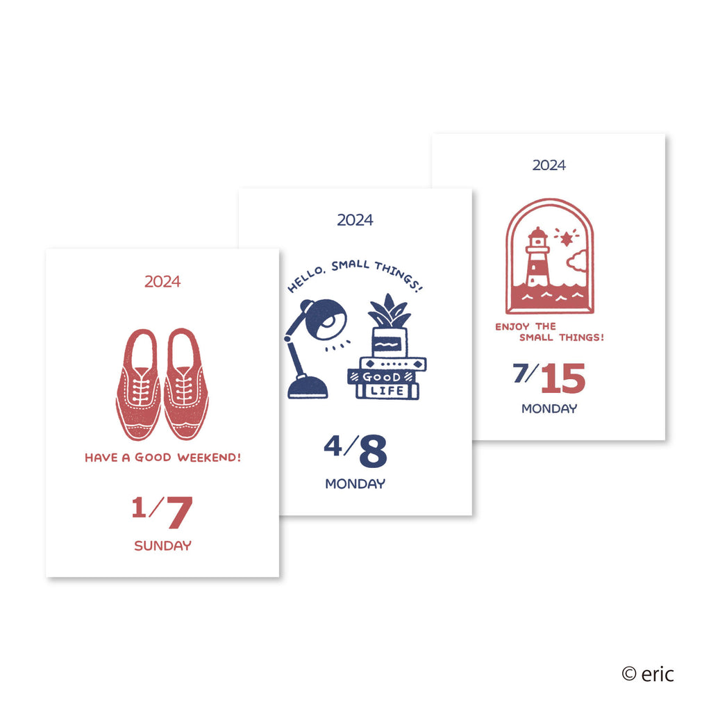 Shinnippon x eric - Daily Calendar 2024 – Yoseka Stationery