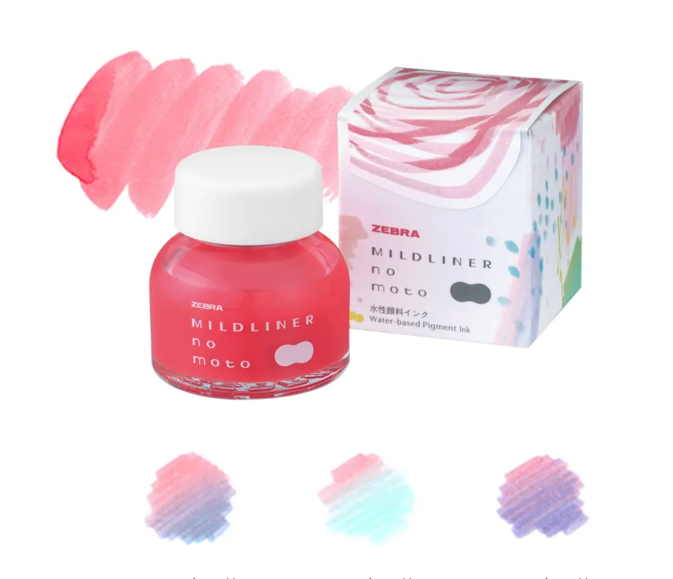 Zebra Mildliner no moto Ink - 10ml Bottle – Yoseka Stationery