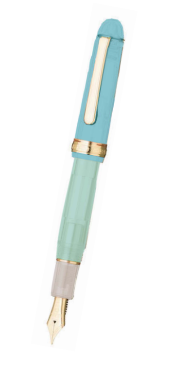 NBC x Platinum Century 3776 Fountain Pen - Peppermint Tea - Limited Ed ...