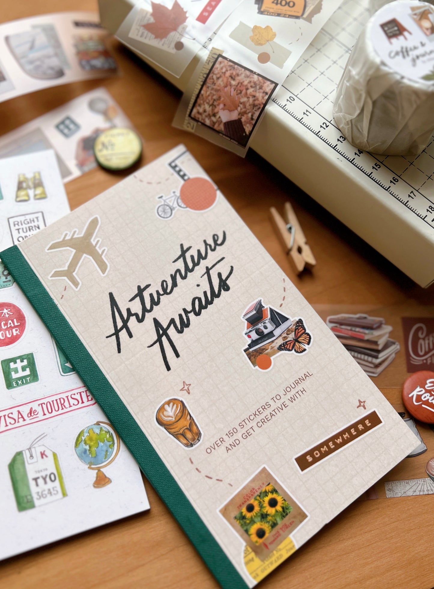 Abbey Sy Sticker Book - Artventure Awaits – Yoseka Stationery