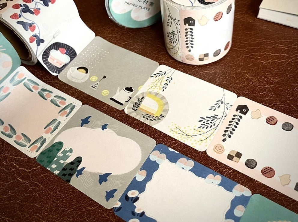 Papier Platz x Emi Nakano - Roll Sticky Notes - Spring Stroll – Yoseka ...