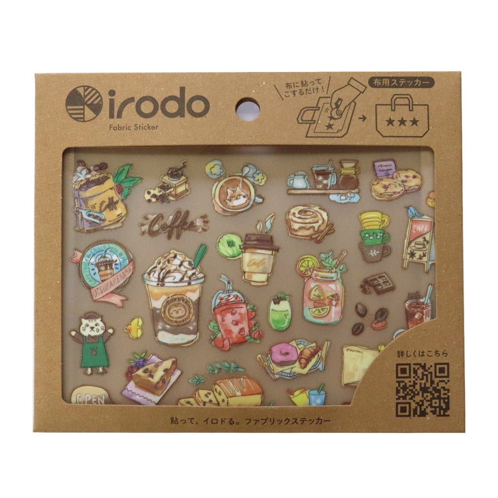 irodo Fabric Sticker - Cafe – Yoseka Stationery