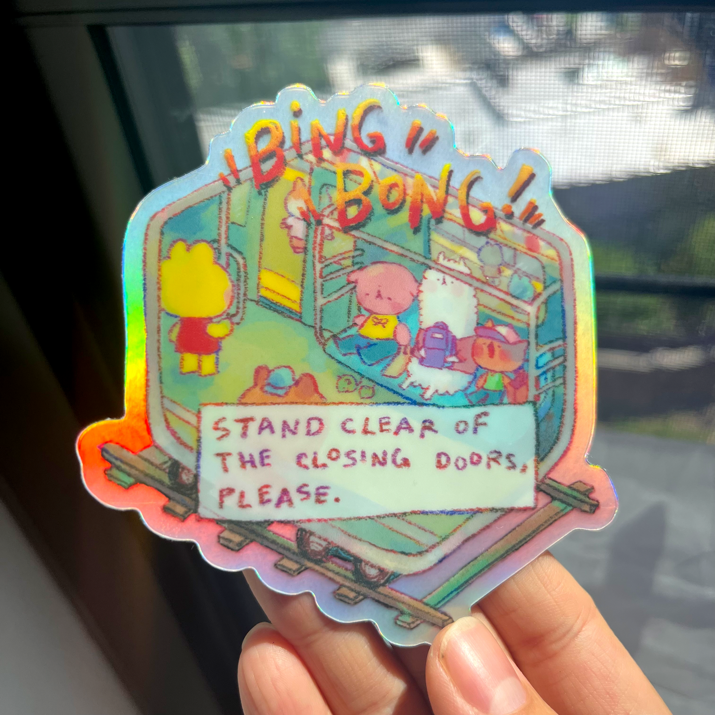 LAZI SOOZ Subway Sticker – Yoseka Stationery