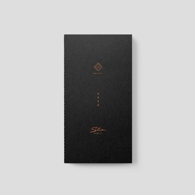 Take A Note 2026 - Slim Bi-weekly Planner - A5 Slim – Yoseka Stationery