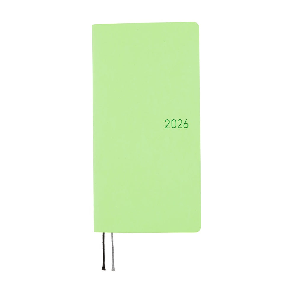 Hobonichi Techo Weeks 2026 - Smooth: Melon Sorbet – Yoseka Stationery