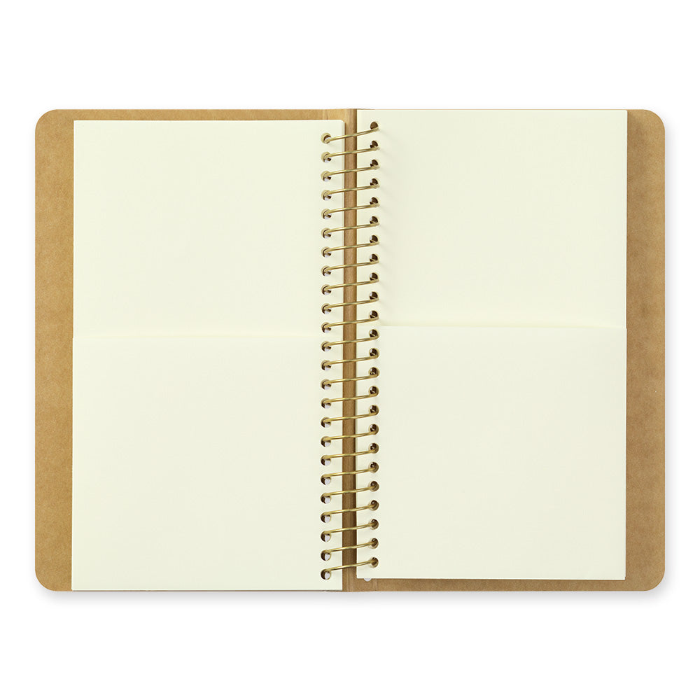 TRAVELER's Company - Spiral Ring Notebook - Paper Pocket - A6 Slim ...
