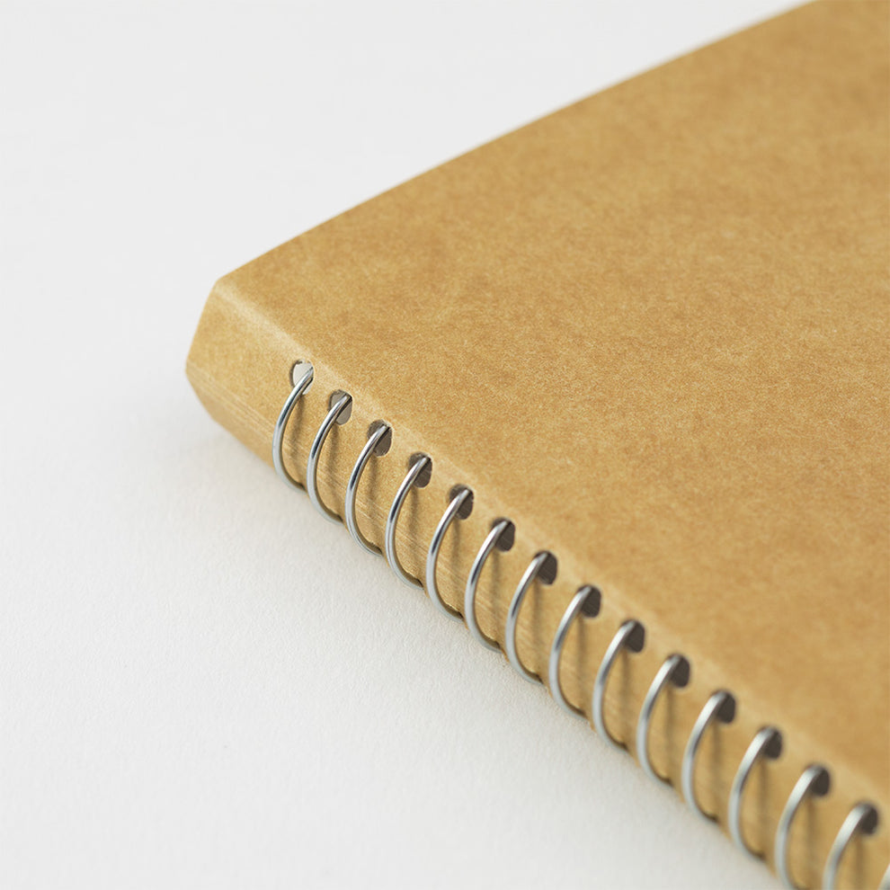 TRAVELER's Company - Spiral Ring Notebook - Blank MD Paper White - A5 ...