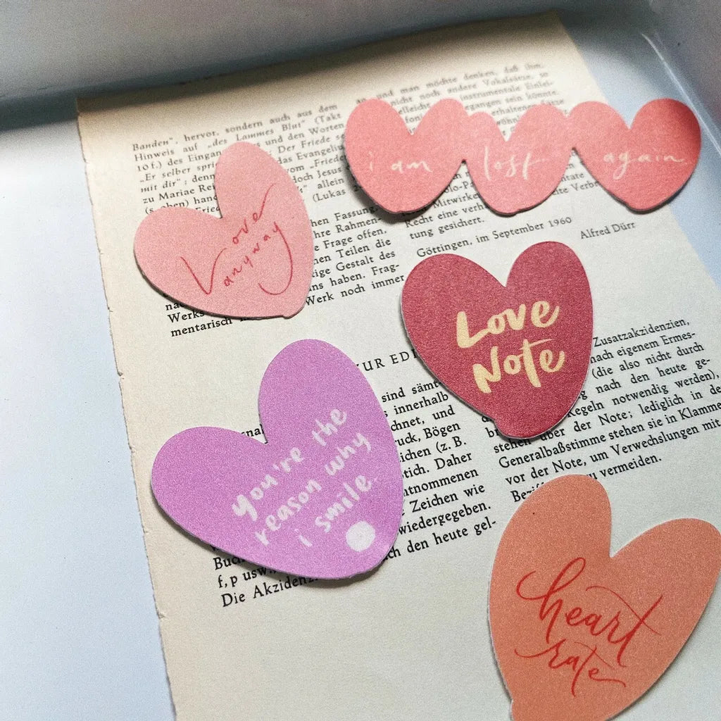 Mr. Eggplants - I Heart You Sticker Pack – Yoseka Stationery