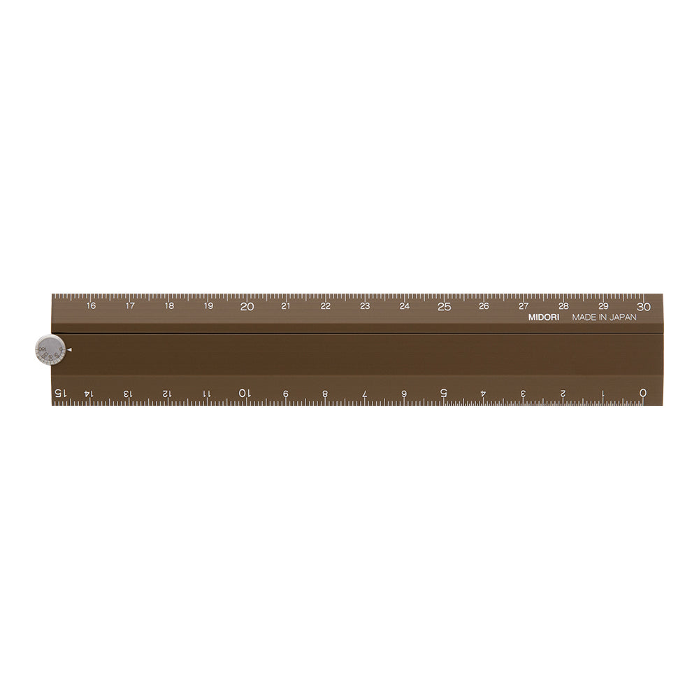 Midori Aluminum Multi Ruler – Yoseka Stationery