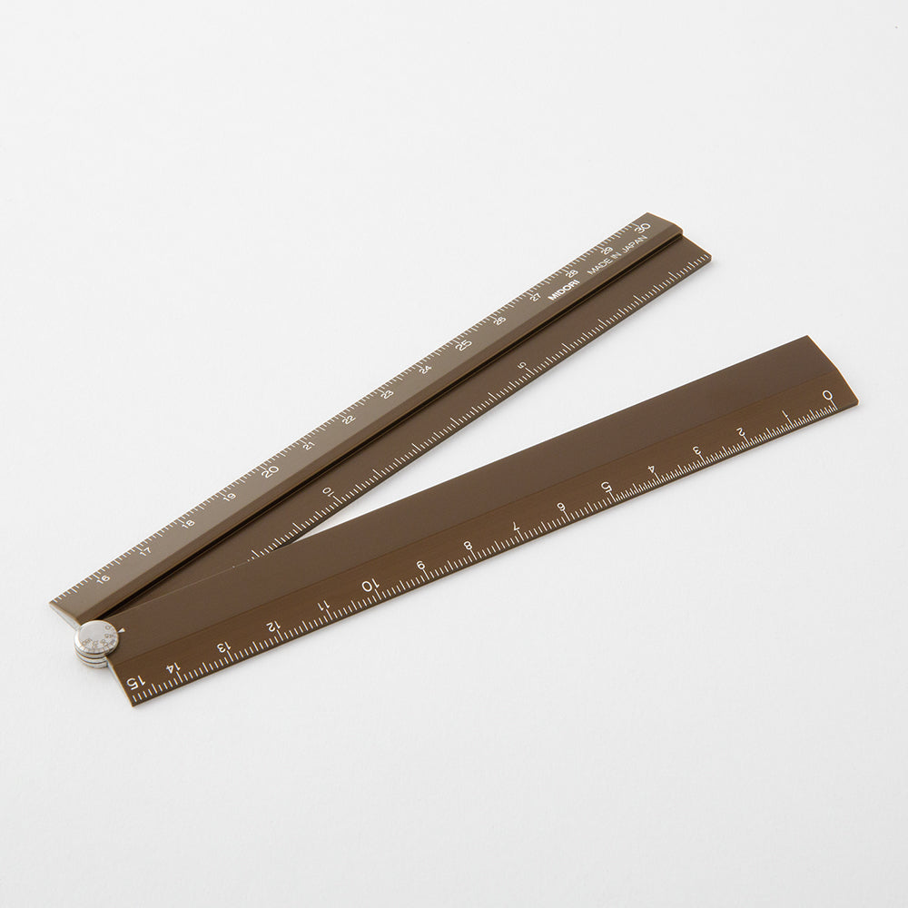 Midori Aluminum Multi Ruler – Yoseka Stationery