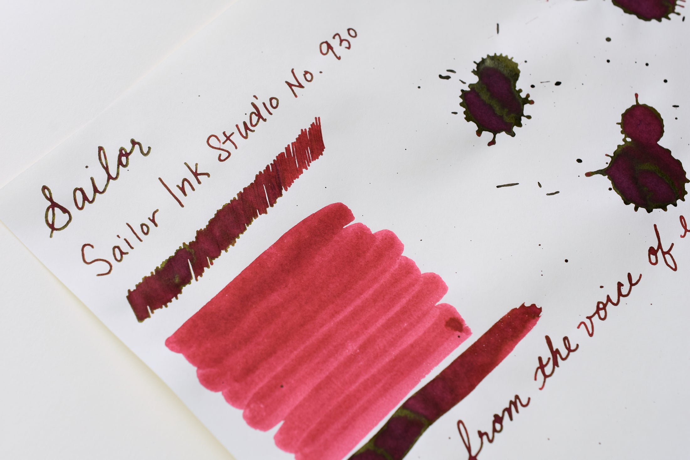 Sailor Ink Studio No. 930 – Yoseka Stationery