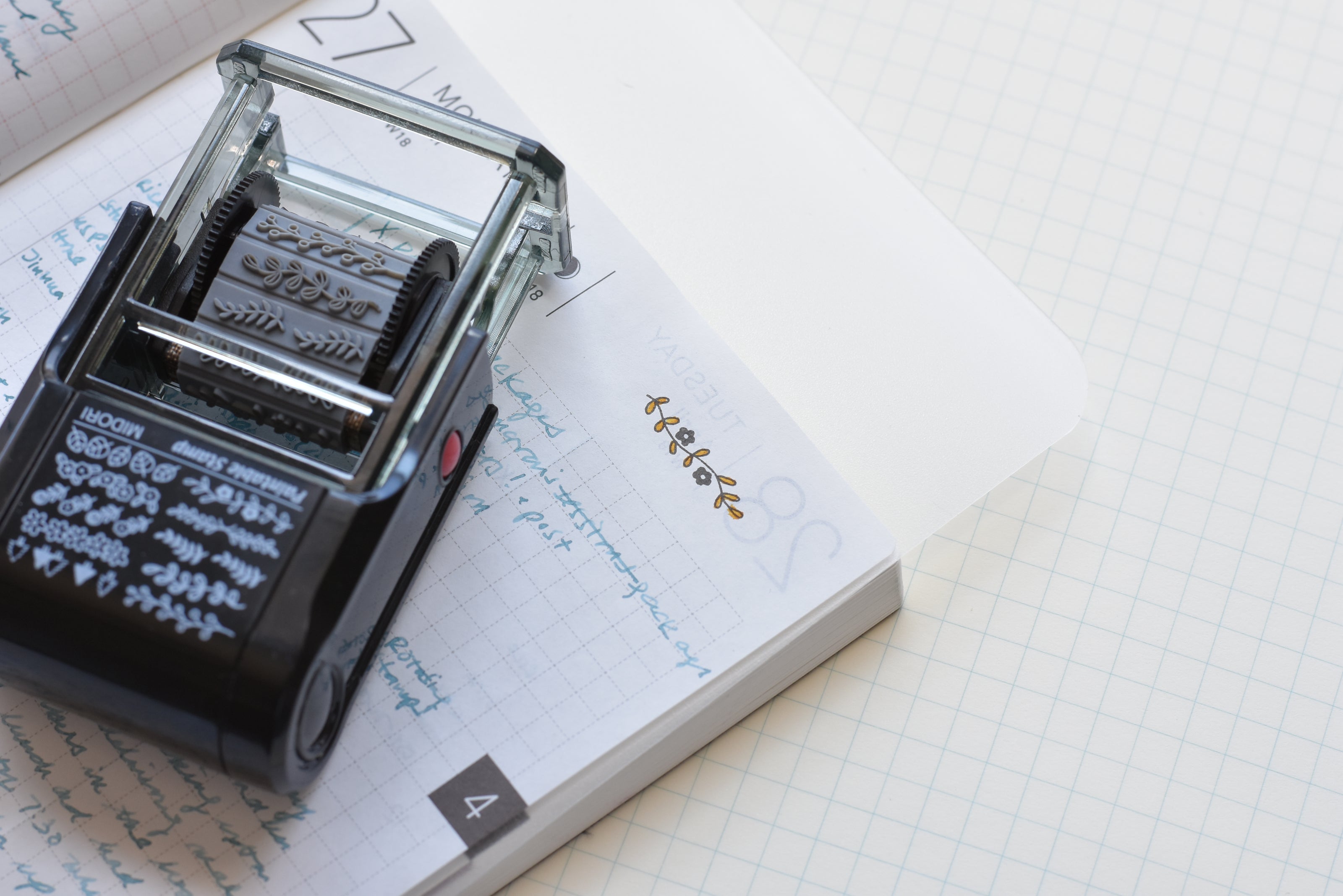 Midori Rotating Paintable Stamp – Yoseka Stationery