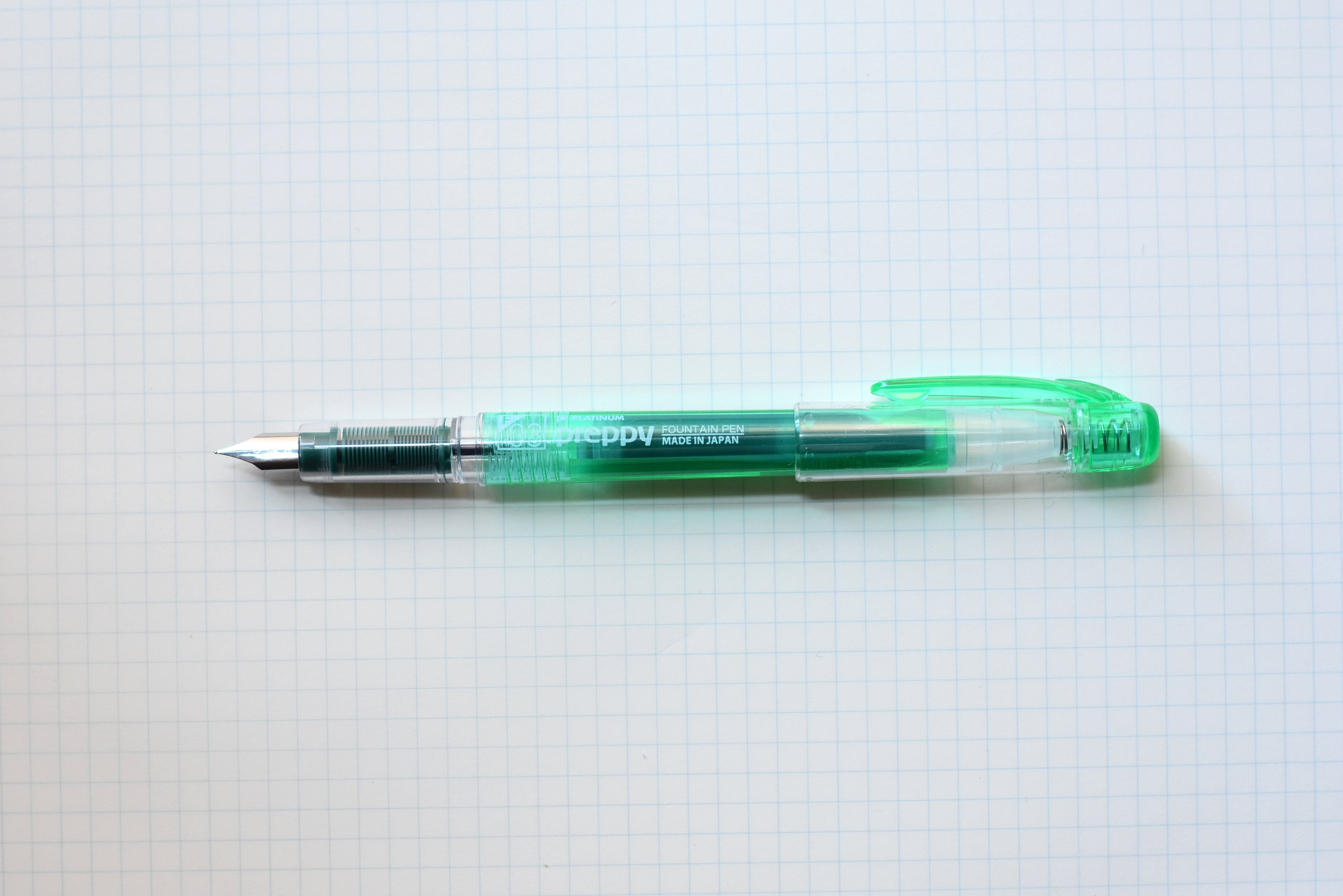 Platinum Preppy Fountain Pen - Green – Yoseka Stationery