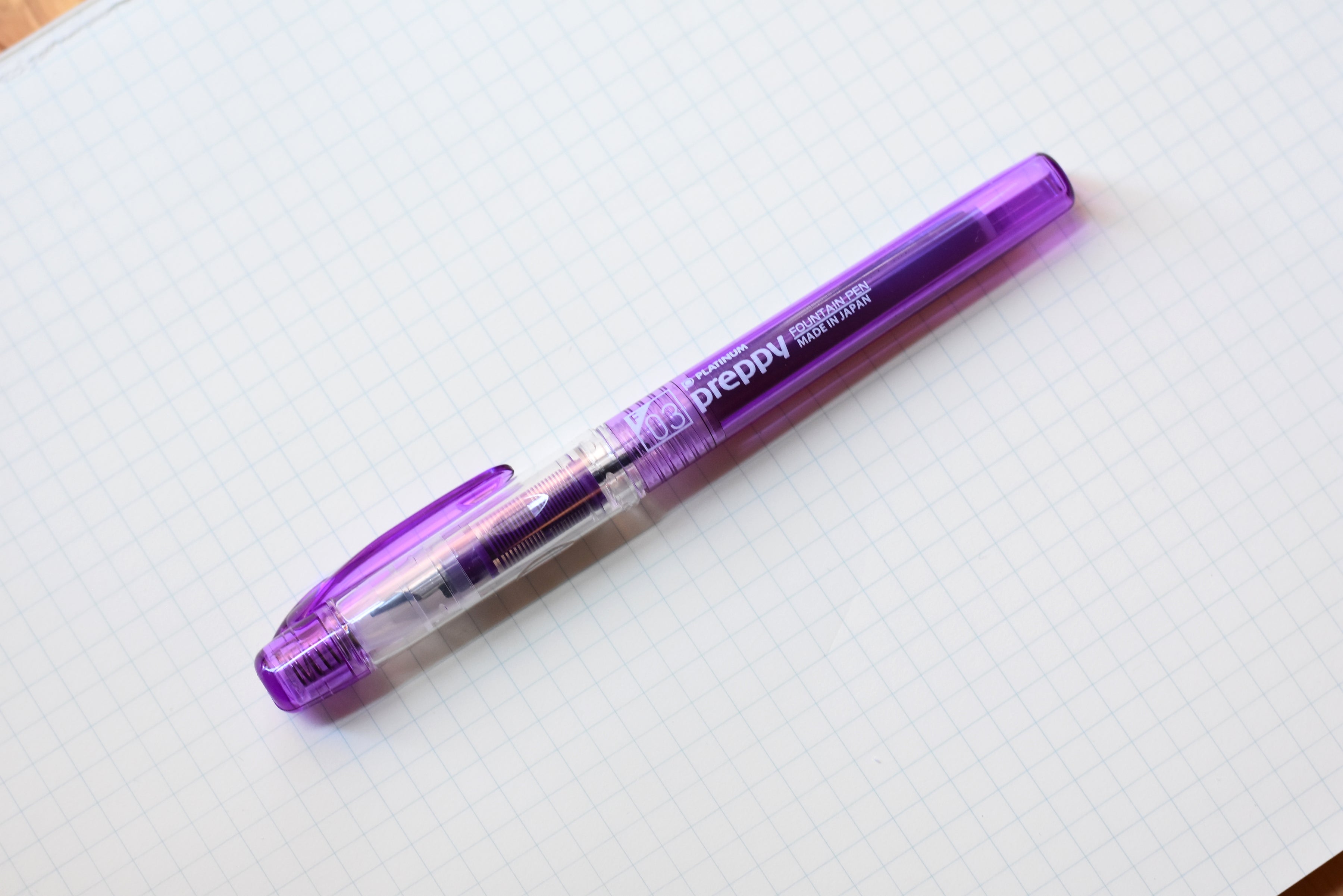 Platinum Preppy Fountain Pen - Violet – Yoseka Stationery