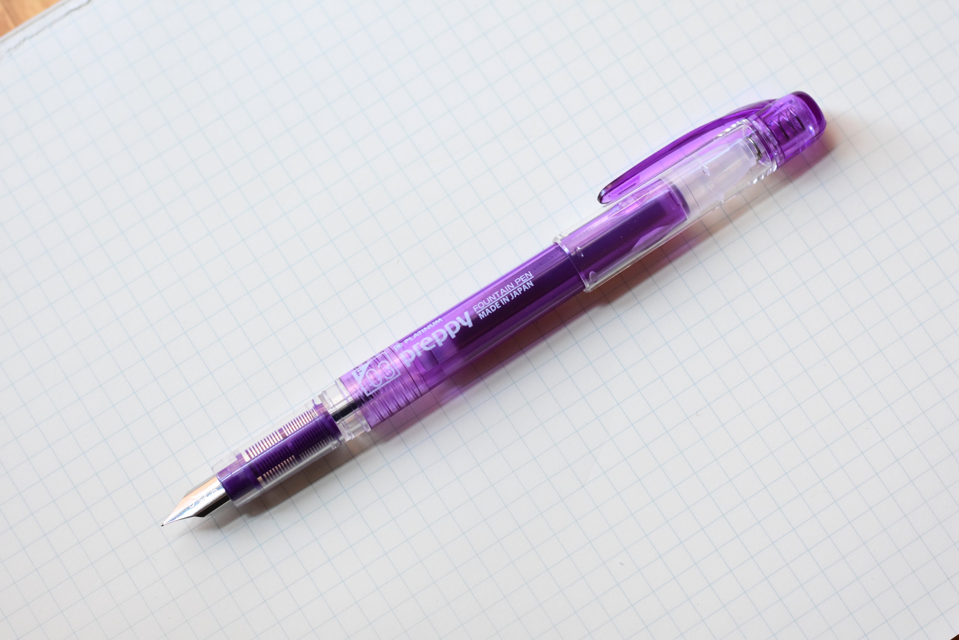 Platinum Preppy Fountain Pen - Violet – Yoseka Stationery