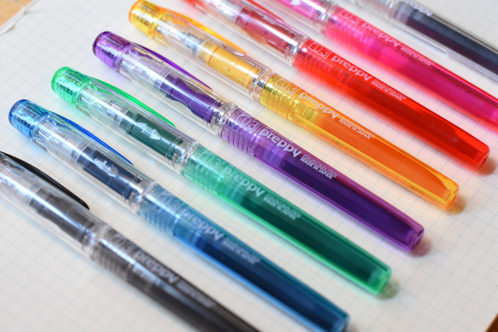 Platinum Preppy Fountain Pen - Yellow – Yoseka Stationery