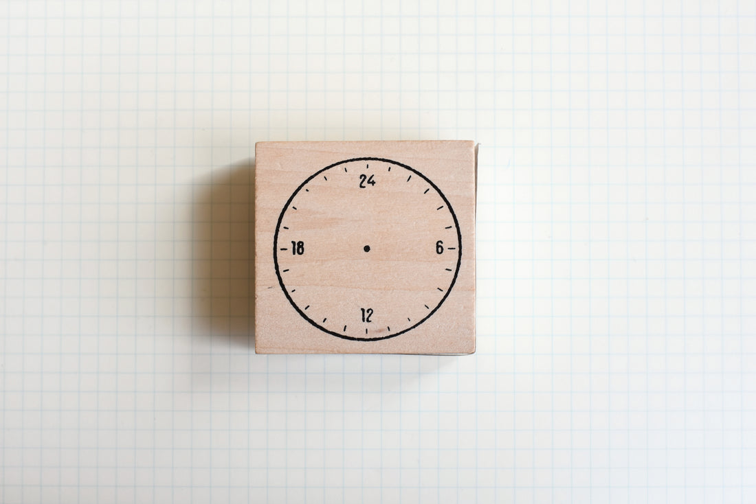 Clock Stamp – Yoseka Stationery