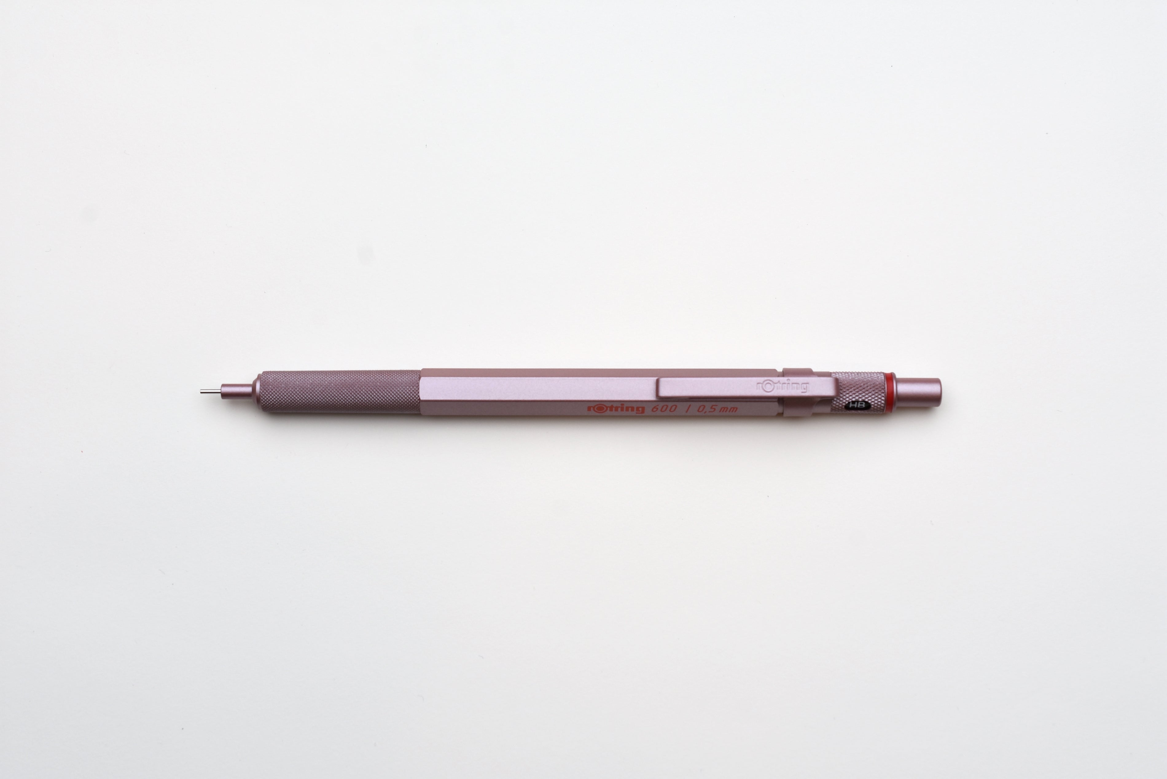 rOtring 600 Mechanical Pencil - 0.5mm - Rose Gold – Yoseka Stationery