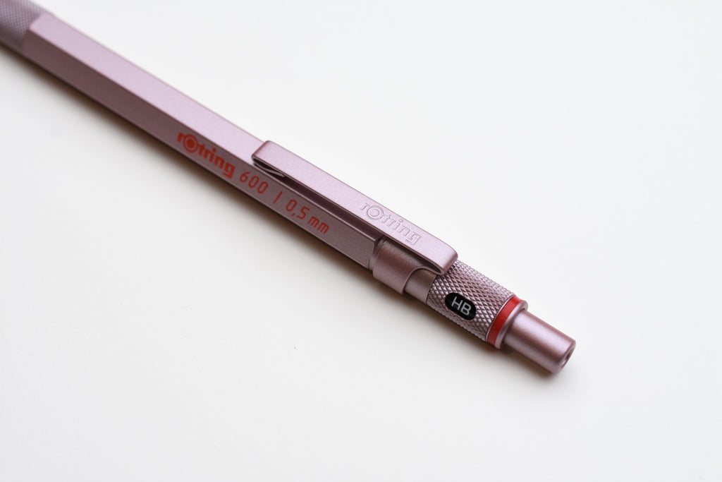 rOtring 600 Mechanical Pencil - 0.5mm - Rose Gold – Yoseka Stationery