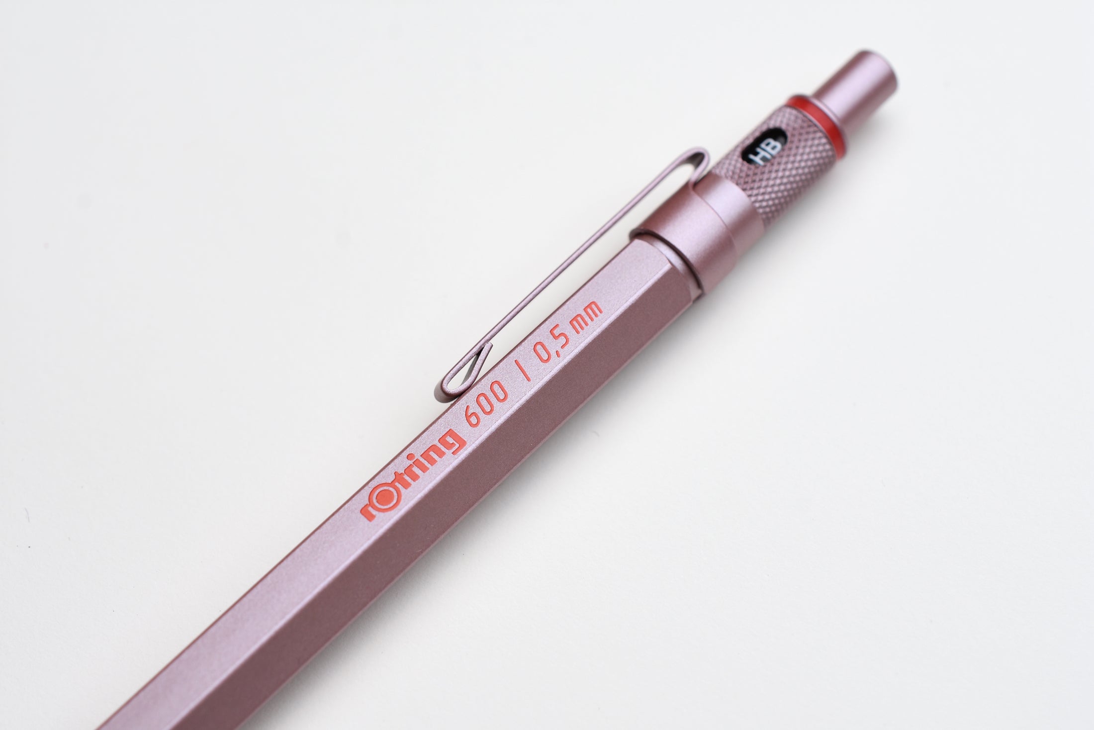 rOtring 600 Mechanical Pencil - 0.5mm - Rose Gold – Yoseka Stationery