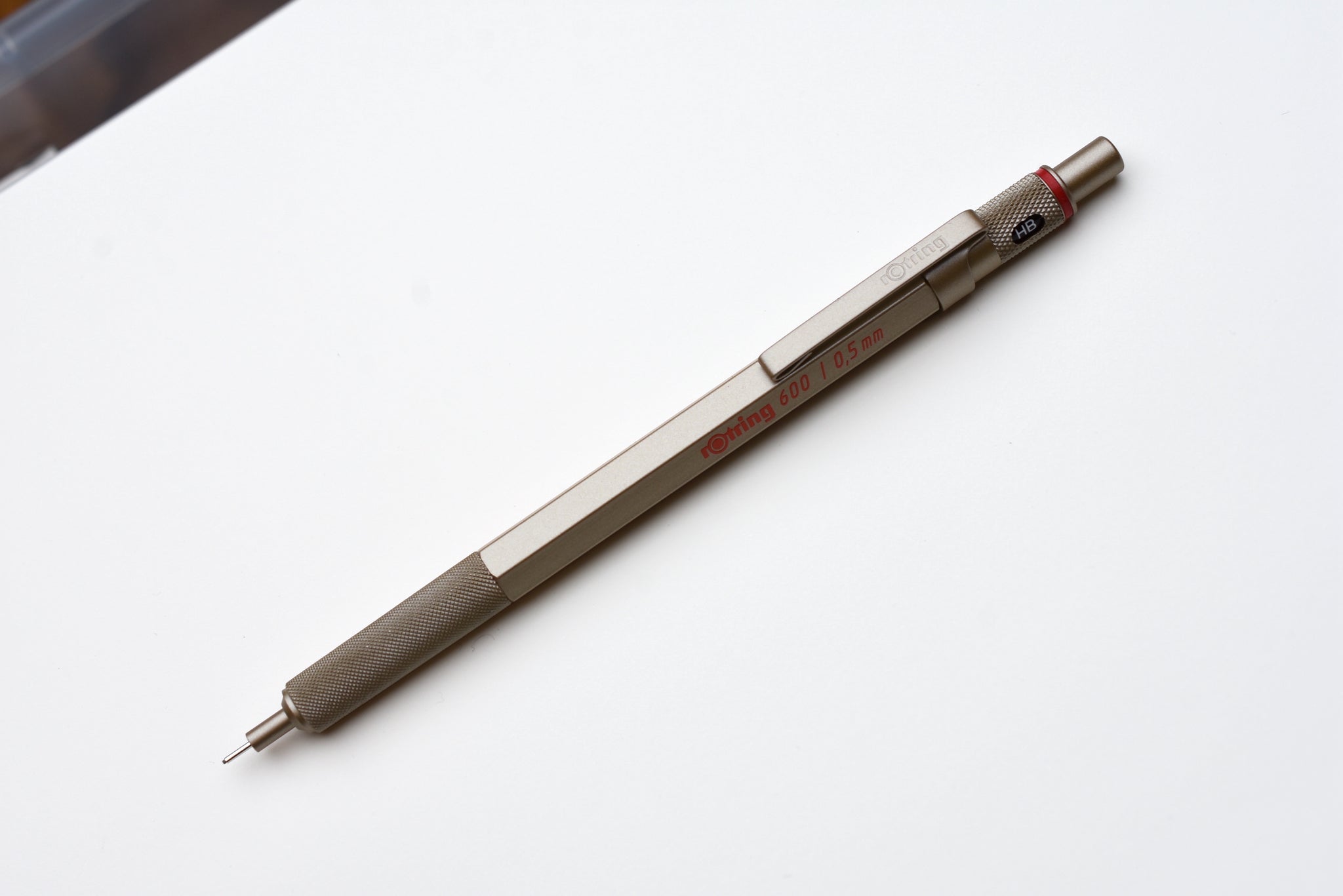 rOtring 600 Mechanical Pencil - 0.5mm - Gold – Yoseka Stationery