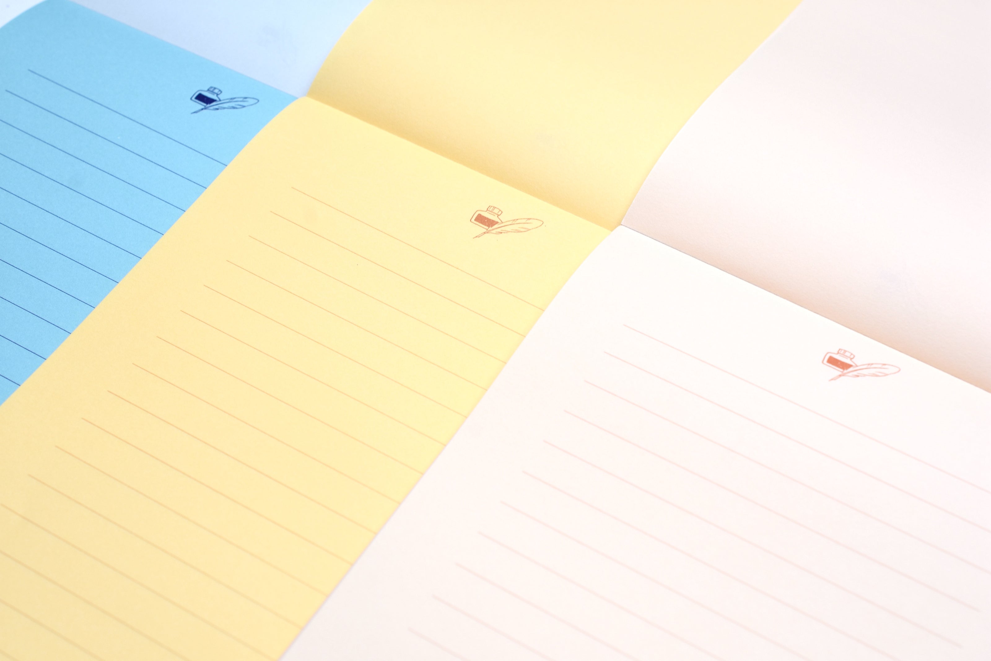 Midori "Giving A Color" Letter Pad - A5 – Yoseka Stationery