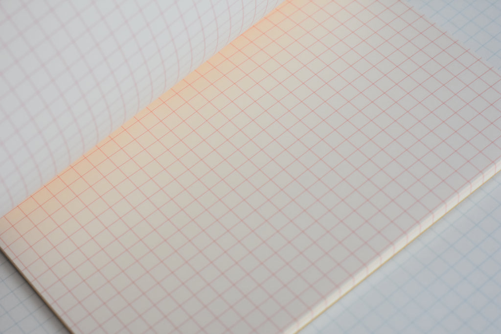 Vermilion Notebook - A6 - Grid – Yoseka Stationery